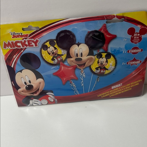 Disney | Party Supplies | Disney Mickey Mouse Party Balloon Set Red ...